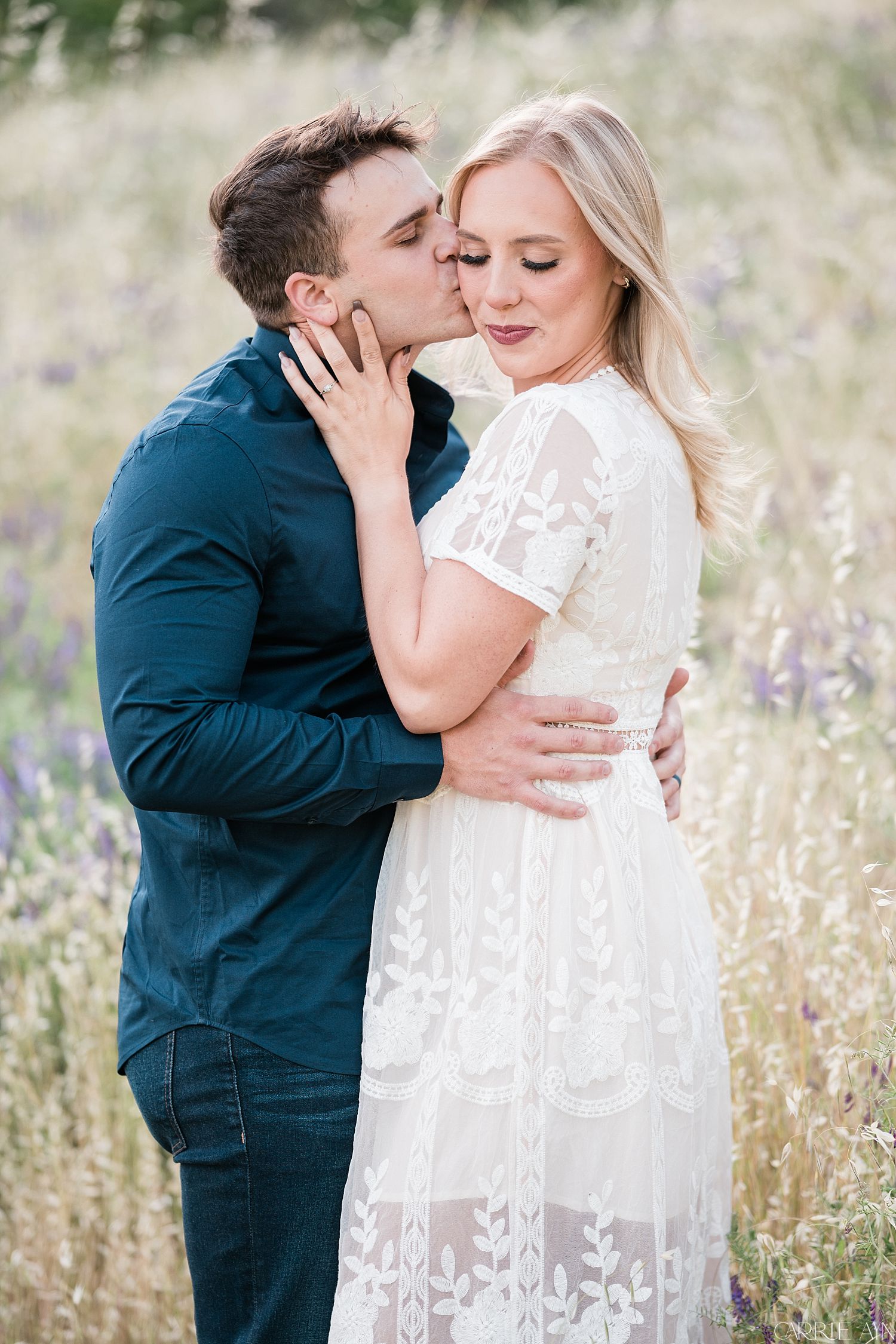 Valerio + Amanda | Coyote Pond Park Engagement Photographer » Carrie Ayn